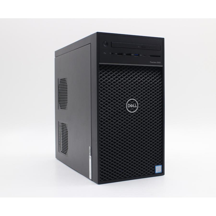 DELL Precision 3630 Tower Core i7-8700K 3.7GHz 64GB 256GB(M.2 NVMe SSD ...