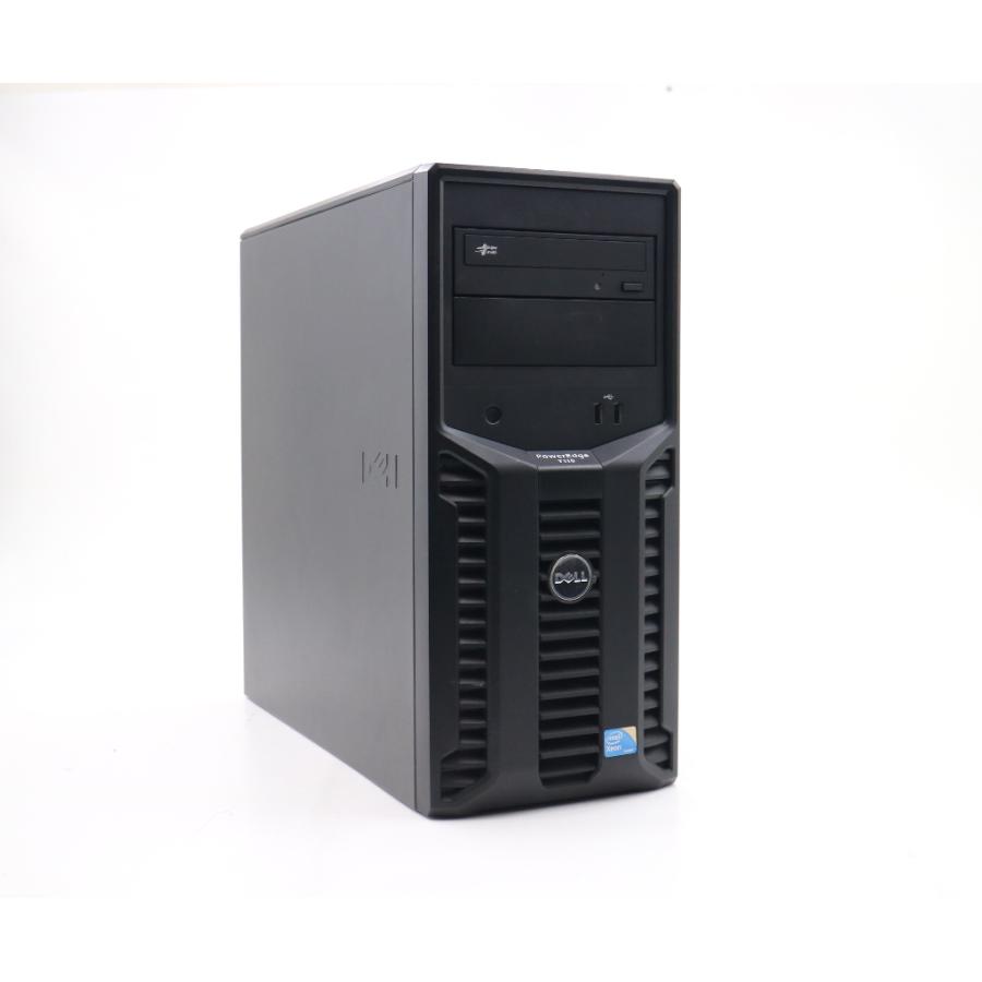 DELL PowerEdge T110 Xeon X3450 2.67GHz 4GB 500GBx2台(SATA3.5インチ/RAID1構成) DVD-ROM SAS 6/iR RAID ...