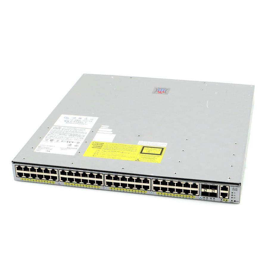 Cisco Catalyst 4948E-F V04 48ポート1000BASE-T 4ポート10GbE SFP+スロット搭載 Version ...