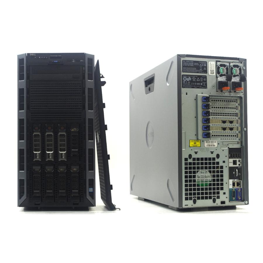 DELL PowerEdge T430 Xeon E5-2623 v3 3GHz*2 32GB 300GBx3台(SAS2.5/12Gbps ...