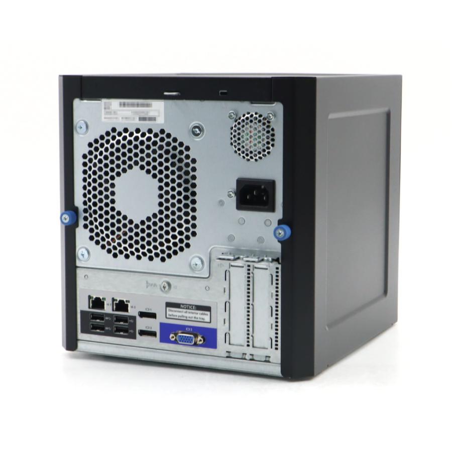 hp ProLiant MicroServer Gen10 Opteron X3216 APU 1.6GHz 8GB 1TBx2台(SATA3.5インチ/RAID1構成) DVD-ROM ...