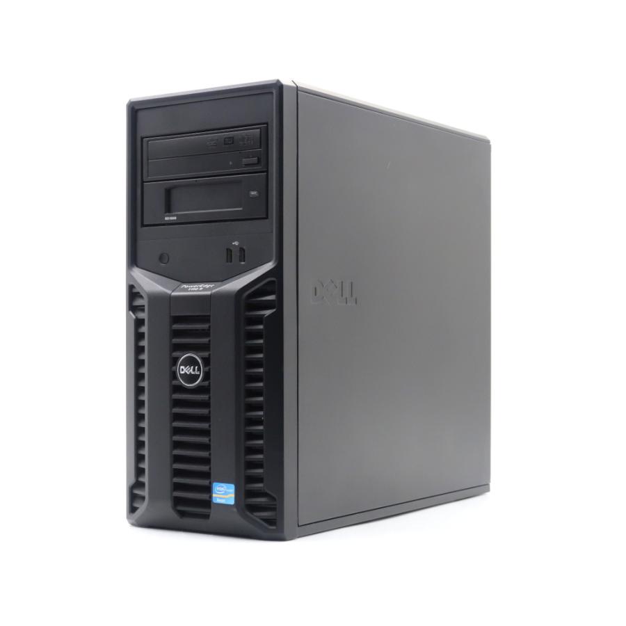 DELL PowerEdge T110 II 2.5インチモデル Xeon E3-1220 3.1GHz 8GB 146GBx4台(SAS2 ...