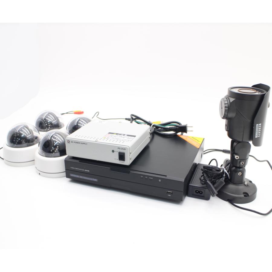WEBGATE 防犯カメラシステム KT1080BL-IR48 KT1080D-IR30 HTC810H DAIWA DC POWER ...