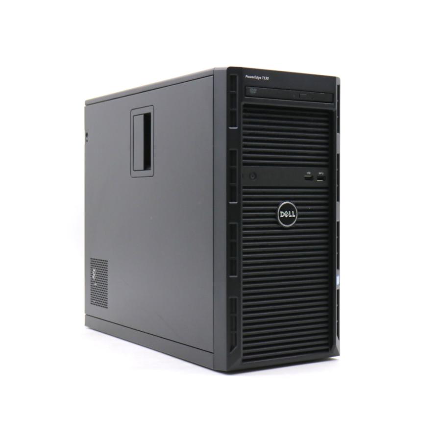 DELL PowerEdge T130 Xeon E3-1220 v5 3GHz 16GB 1TBx2台(SATA3.5インチ/RAID1構成 ...