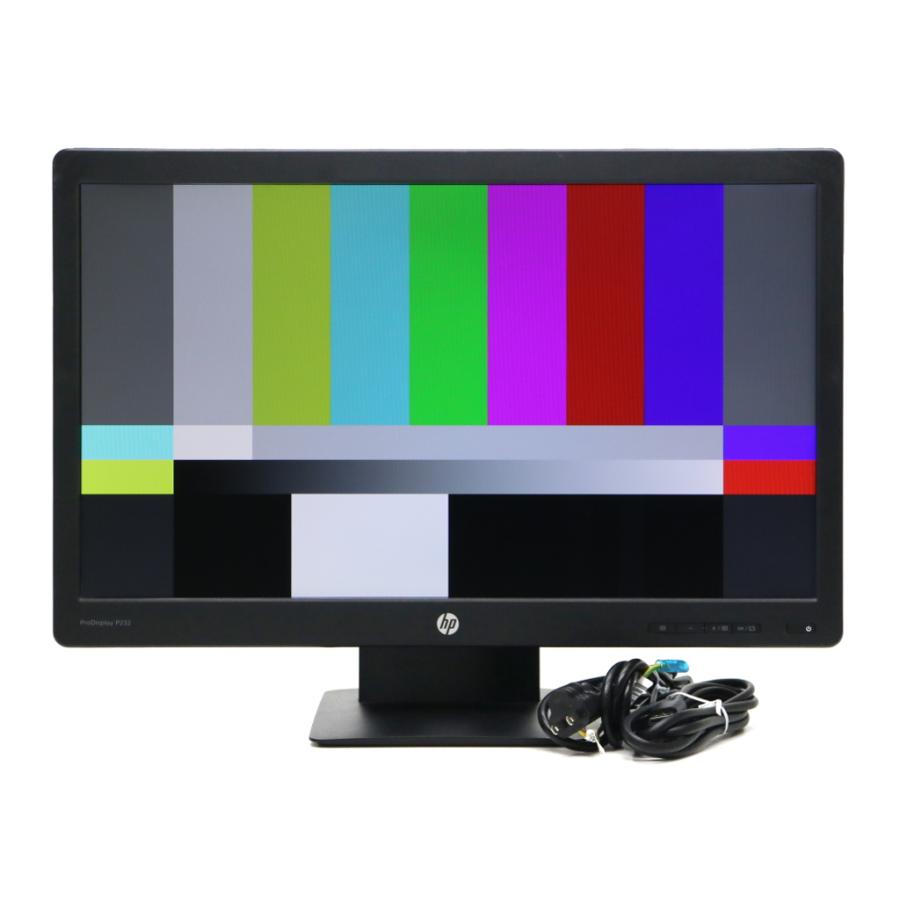モニター hp ProDisplay P232 Monitor 23インチ非光沢IPSパネル フルHD 1920x1080ドット ...