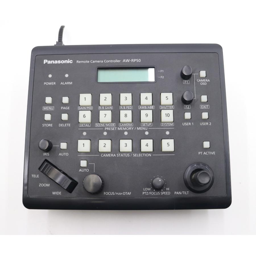 Panasonic Remote Camera Controller AW-RP50 ACアダプタでの通電及びカメラの接続確認済 ネットワーク ...