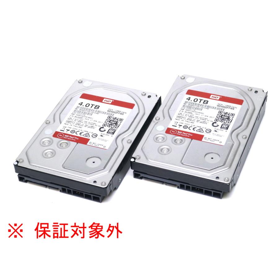 【2本セット】Western Digital WD Red Pro WD4002FFWX 4TB/3.5インチ/NAS用SATA HDD ...