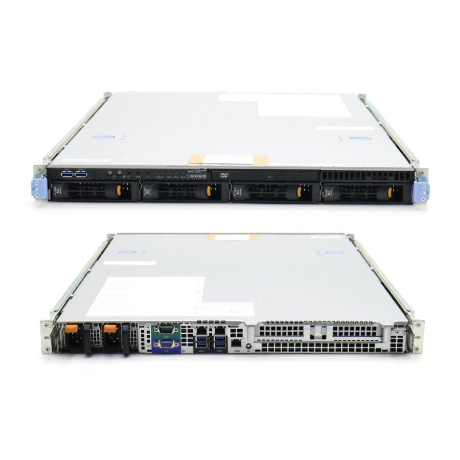 NEC Express5800/R110i-1 Xeon E3-1240L v5 2.1GHz 8GB 2TBx4台(SATA3.5インチ ...