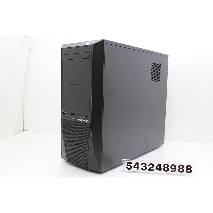 デスクトップ THIRDWAVE GALLERIA XV Core i7 8700 3.2GHz/16GB/256GB(SSD)+2TB/Multi/Win11/GeForce ...