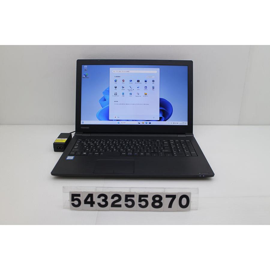 ノートパソコン dynabook B65/M Core i5 8250U 1.6GHz/8GB/256GB(SSD)/Multi/15.6W/FWXGA(1366x768)/Win11 ...