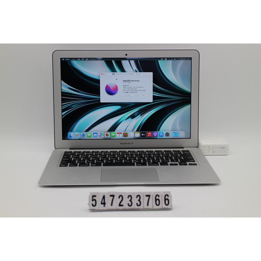 ノートパソコン Apple MacBook Air A1466 2017 Core i5 5350U 1.8GHz/8GB/128GB(SSD ...
