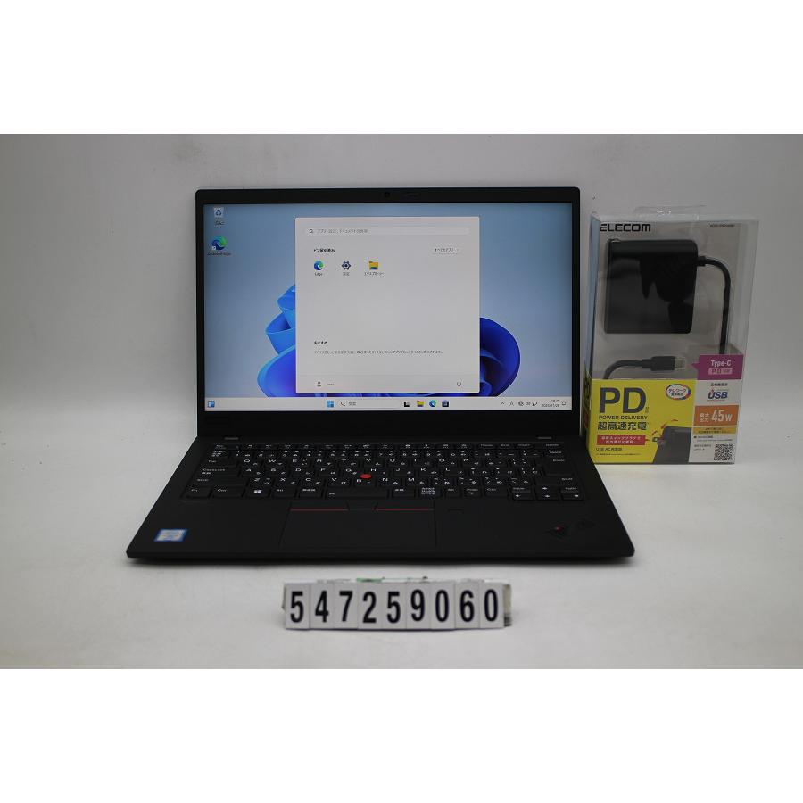 ノートパソコン Lenovo ThinkPad X1 Carbon 7th Gen Core i7 8665U 1.9GHz/16GB ...