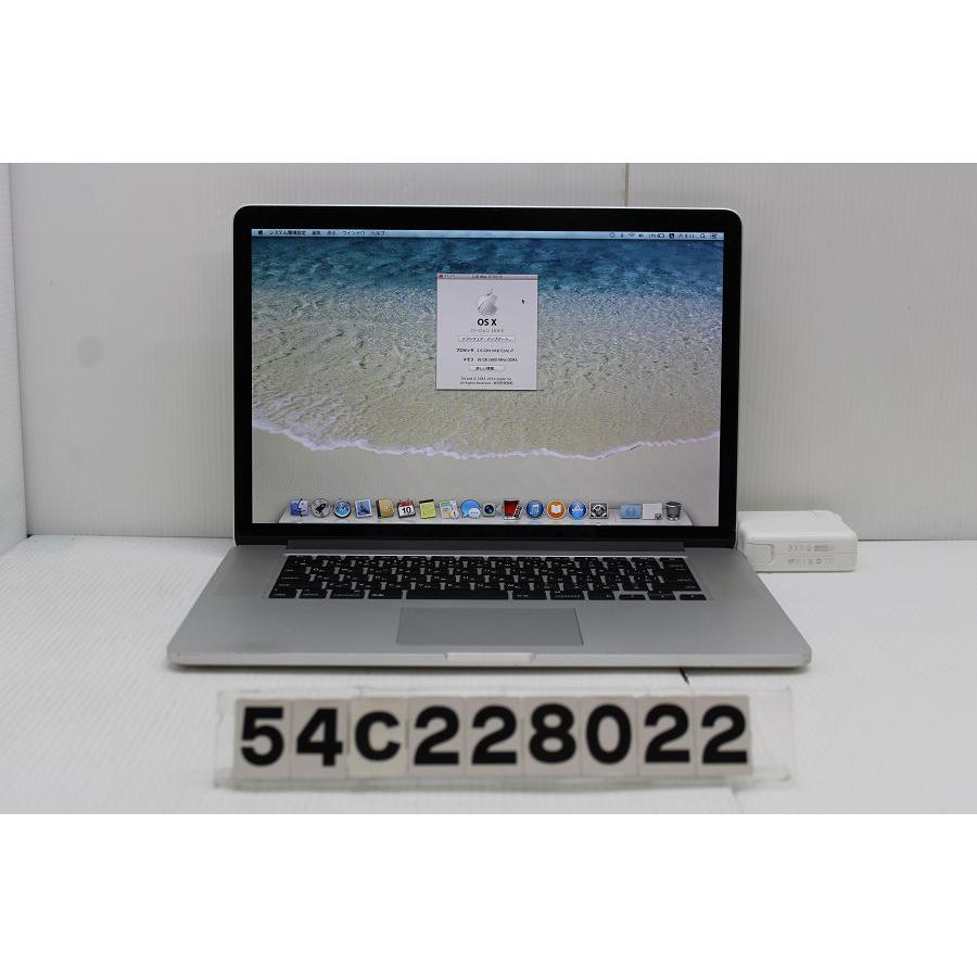 Apple MacBook Pro Retina A1398 Late 2013 Core i7 4960HQ 2.6GHz/16GB/1TB ...