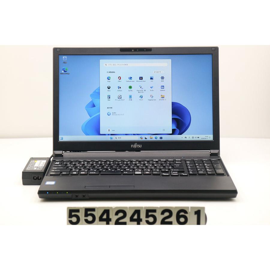 ノートパソコン 富士通 LIFEBOOK A579/B Core i5 8365U 1.6GHz/8GB/256GB(SSD)/DVD/15.6W/FWXGA(1366x768)/Win11 ...