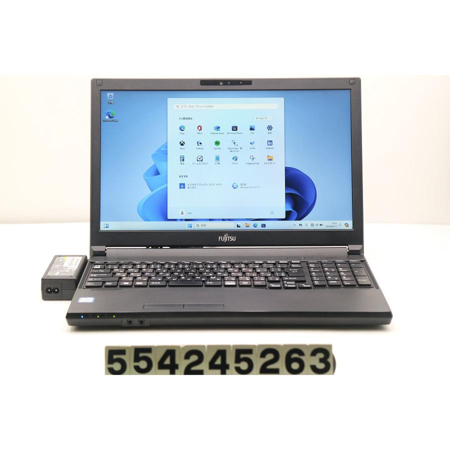 ノートパソコン 富士通 LIFEBOOK A579/B Core i5 8365U 1.6GHz/8GB/256GB(SSD)/DVD/15.6W/FWXGA(1366x768)/Win11 ...