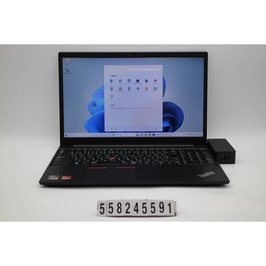 ノートパソコン Lenovo ThinkPad E15 Gen2 Ryzen 5 4500U 2.3GHz/8GB/256GB(SSD)/15.6W/FHD(1920x1080)/Win11 ...