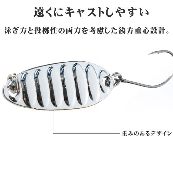 シングルフックスプーン メタルスプーン ジグ 管理釣り場 ブラックバス 川釣り 海釣り 1.5g スプーン ジグ :od026:ぽんぽこぽんWEBヤフー店 - 通販 - Yahoo!ショッピング