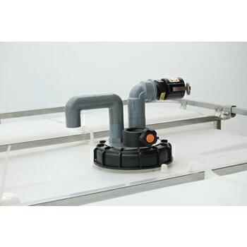 KK-3M IBCタンク MH55NX用 3口キャップ 水 アドブルー用 名東化工機 キャップ IBC コンテナ タンク 蓋 フタ 空気 ...