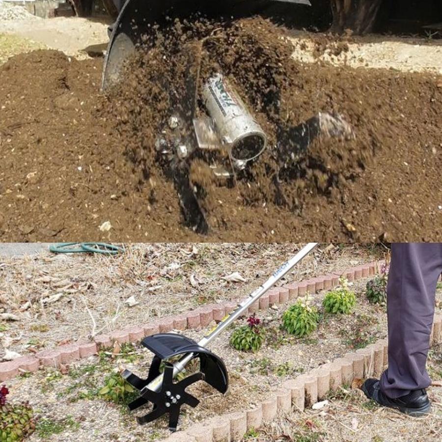 AQT-TK15 アイデック 刈払機 アタッチメント クイックティラー elex 刈払機 クイックティラーアタッチメント(先端部分のみ) 様々な刈払機に取付け可能 : ぽんぷやさん - 通販 ...