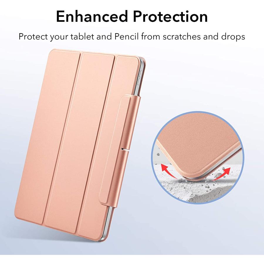 ESR iPad Pro 12.9 ケース 磁気吸着 Apple Pencilのペアリングと ESR iPad Pro 12.9 ケース 磁気吸着 Apple Pencilのペアリングと
