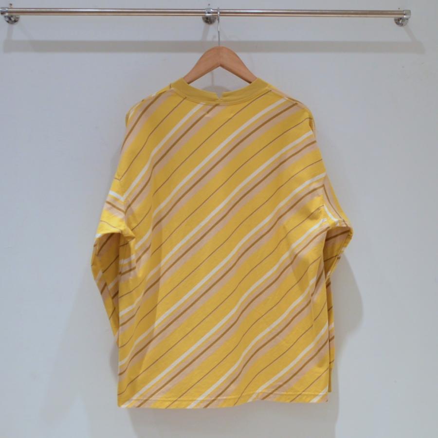 ANEI(アーネイ) / L/S CREW D.STRIPED(YELLOW) : an0221-s1010-yel : Proof Of ...