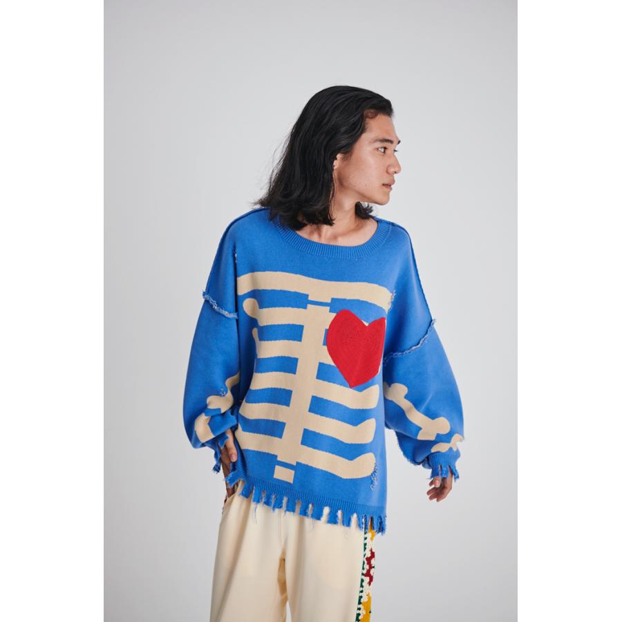 DISCOVERED（ディスカバード） / BONE KNIT (BLUE) : Proof Of Power - 通販 - Yahoo!ショッピング