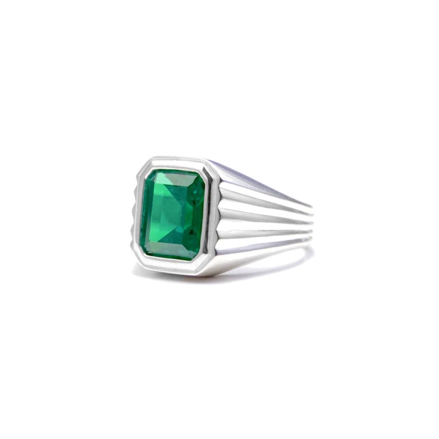 EPHEMERAL / Gangster signet ring (EMERALD) : Proof Of Power - 通販 ...