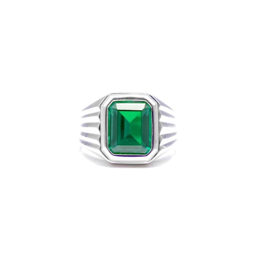 EPHEMERAL / Gangster signet ring (EMERALD) : Proof Of Power - 通販 ...