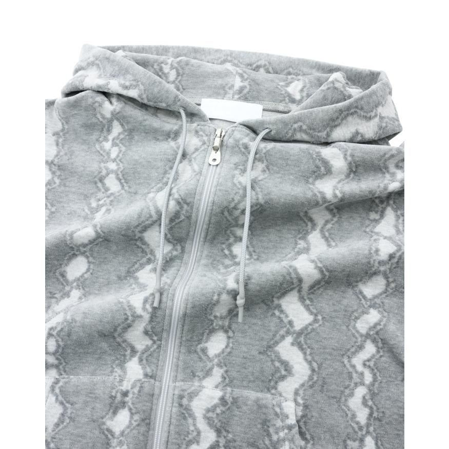 NEON SIGN(ネオンサイン) / Heather Python Zip Hoodie(GRAY) : n-1666 : Proof Of ...