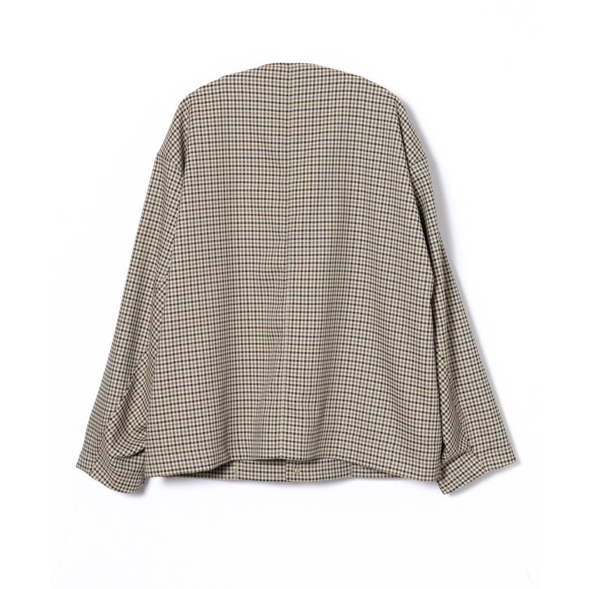TAUPE(トープ) / COLLARLESS WORK JACKET (BEIGE) :tpm23302005:Proof Of Power ...