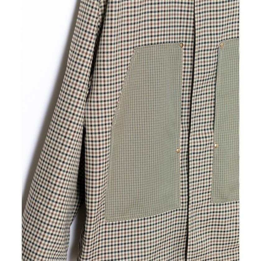 TAUPE(トープ) / COLLARLESS WORK JACKET (BEIGE) :tpm23302005:Proof Of Power ...