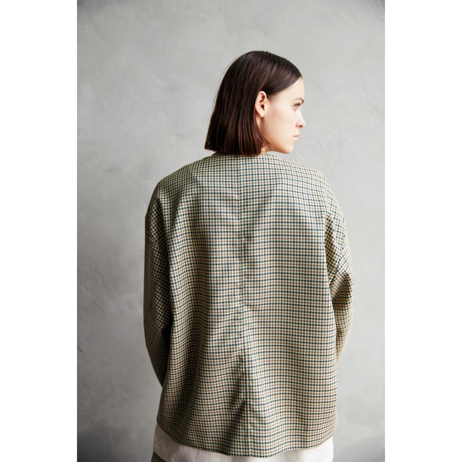 TAUPE(トープ) / COLLARLESS WORK JACKET (BEIGE) :tpm23302005:Proof Of Power ...