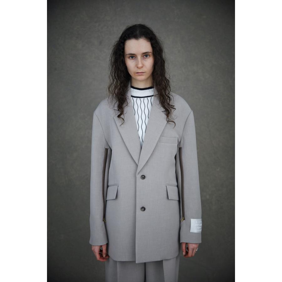 TAUPE/REFLEX SLIT SLEEVE TAILORED JACKET(BEIGE) : Proof Of Power - 通販 ...