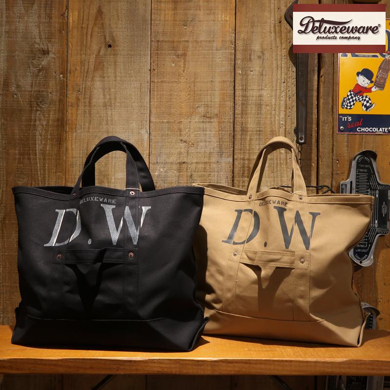 DELUXEWARE 【送料無料】 DELUXEWARE（デラックスウエア） DLB-016 “1910s TOOL BAG /ツールバッグ” アメカジ トートバッグ ダックキャンバス 日本製 ...