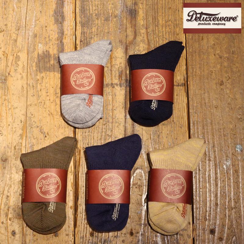 DELUXEWARE 【送料660円】 DELUXEWARE（デラックスウエア） DSK-001 “DX.SOCKS /DXソックス” メンズ アメカジ ミリタリー 英海軍 日本製 ...