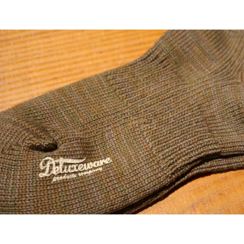 DELUXEWARE 【送料660円】 DELUXEWARE（デラックスウエア） DSK-001 “DX.SOCKS /DXソックス” メンズ ...