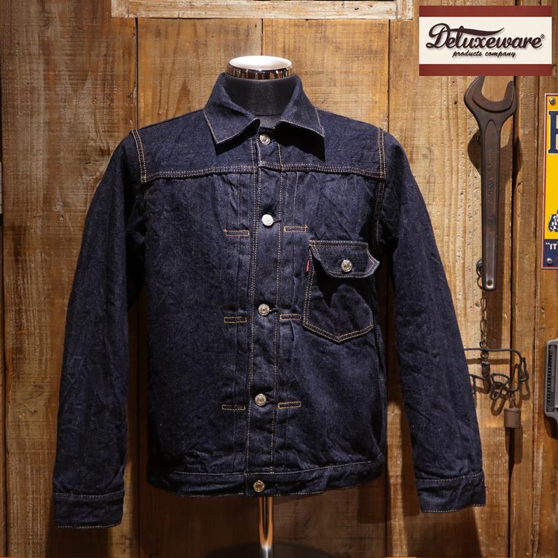 【送料無料】 DELUXEWARE（デラックスウェア） “DX40152 FIRST LINING JACKET/ファーストライニングジャケット” メンズ アメカジ デニムジャケット 日本製 ...