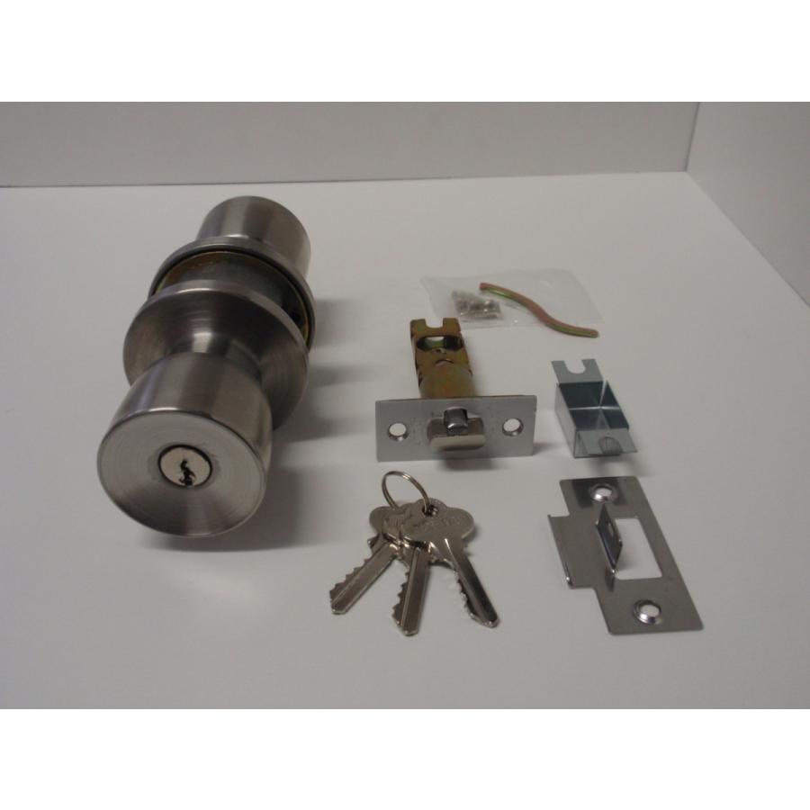 AGENT サムターン式 円筒錠 サンロック S-200P カギ3本付 : 港町MARKET - 通販 - Yahoo!ショッピング