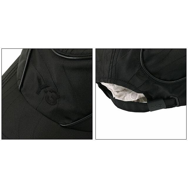 アディダス・ワイスリー／ADIDAS・Y-3 ”TPO CAP" メンズ レディース・ロゴ入り・ベースボールキャップ・帽子(ブラック ...