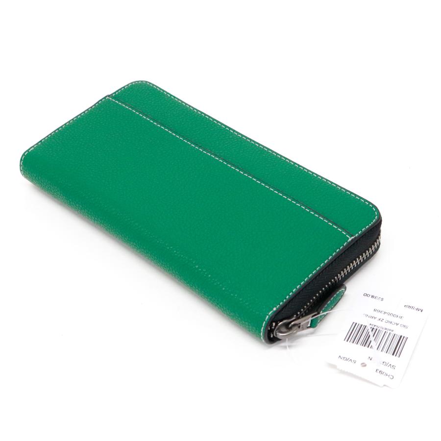 未使用・展示品 コーチ COACH アコーディオン ウォレット・トロンプルイユ プリント リファインド ペブル レザー CH093 mbc22021 : mbc22021 : p.o.s.h ...