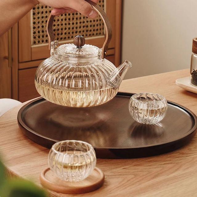 ガラスポット ティーポット 耐熱ガラス ケットル やかん ガラス 直火対応 900ML : POSSFAST - 通販 - Yahoo!ショッピング