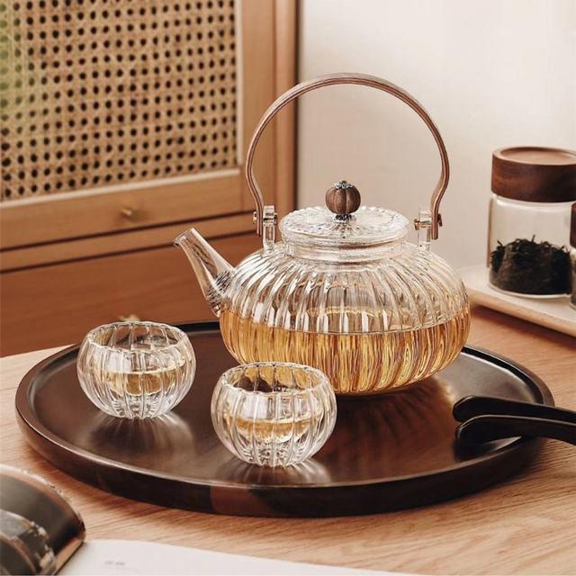 ガラスポット ティーポット 耐熱ガラス ケットル やかん ガラス 直火対応 900ML : POSSFAST - 通販 - Yahoo!ショッピング