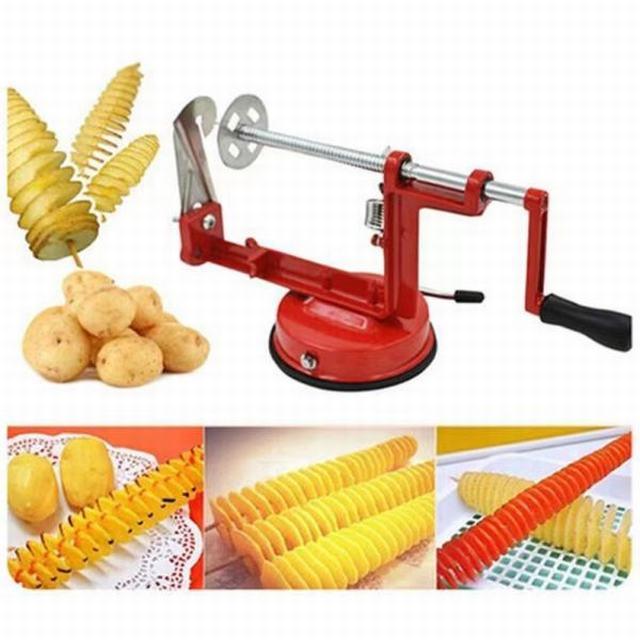 スライサー ポテトカッター スパイラル 家庭用 業務用 じゃがいも フライドポテト 手動ポテトスライサー ハリケーンポテト : POSSFAST - 通販 - Yahoo!ショッピング