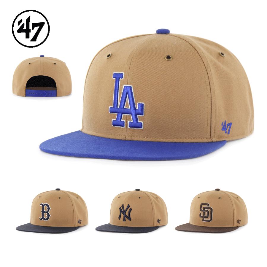 47Brand フォーティーセブン ' 47 WORK SHOP CAPTAIN SNAPBACK CAP CAMEL / キャメル スナップ ...