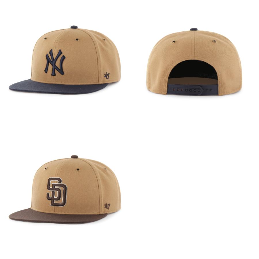 47Brand フォーティーセブン ' 47 WORK SHOP CAPTAIN SNAPBACK CAP CAMEL / キャメル スナップ ...