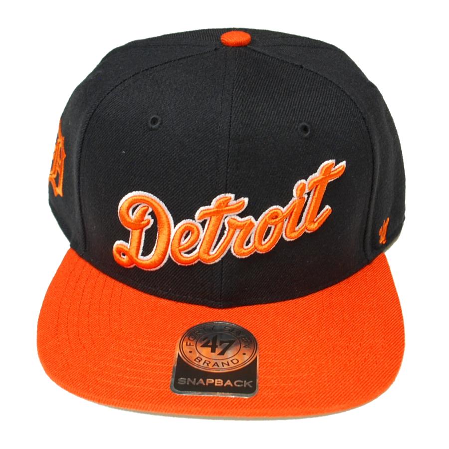 47Brand フォーティーセブン ' 47 DETROIT TIGERS SCRIPT SIDE TWO TONE CAPTAIN ...