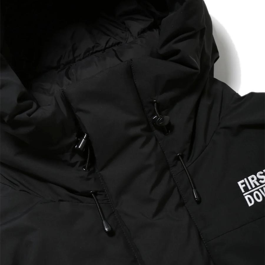 FIRST DOWN ファーストダウン WRAP PARKA DICROS〓 MAURI JACKET OLIVE / オリーブ マウンテン ダウン パーカー ジャケット ...