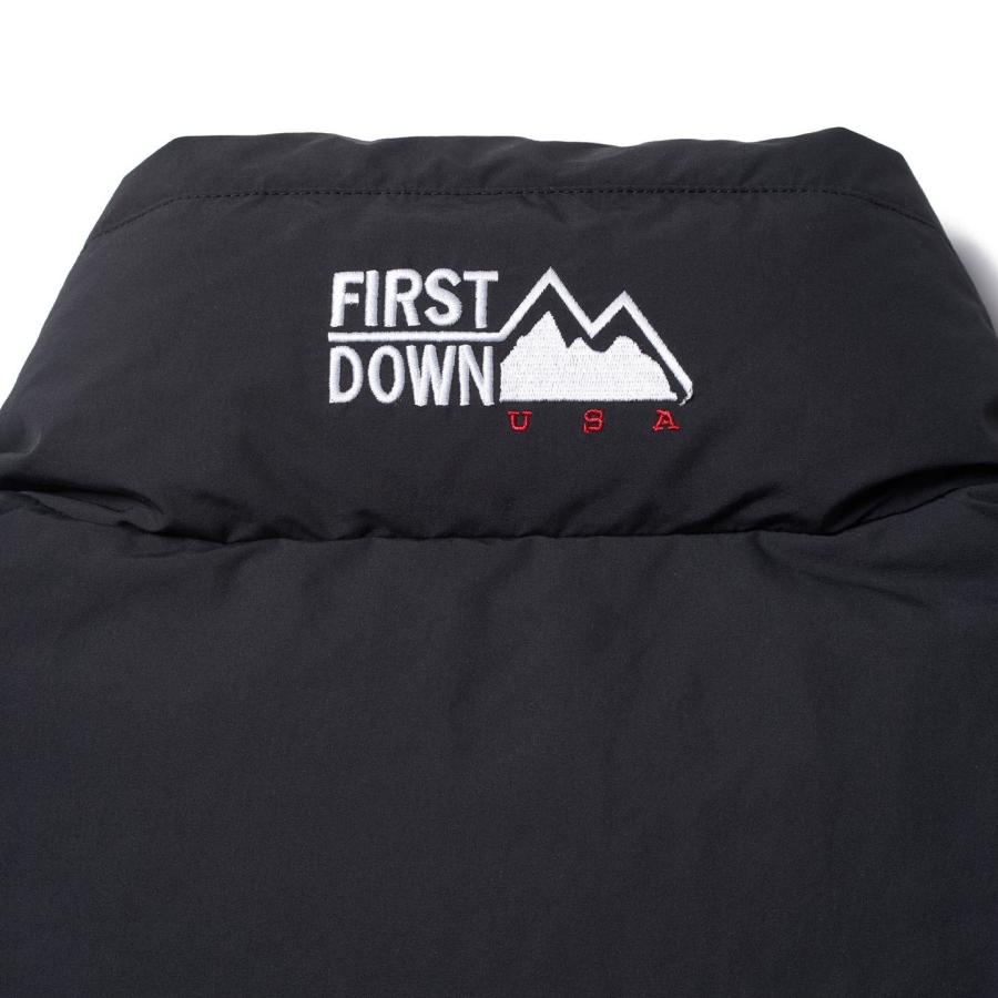 FIRST DOWN ファーストダウン BUBBLE JACKET MICROFT〓 BLACK / ブラック バブル ダウン ジャケット マイクロフト : POSSIBILITY - 通販 ...