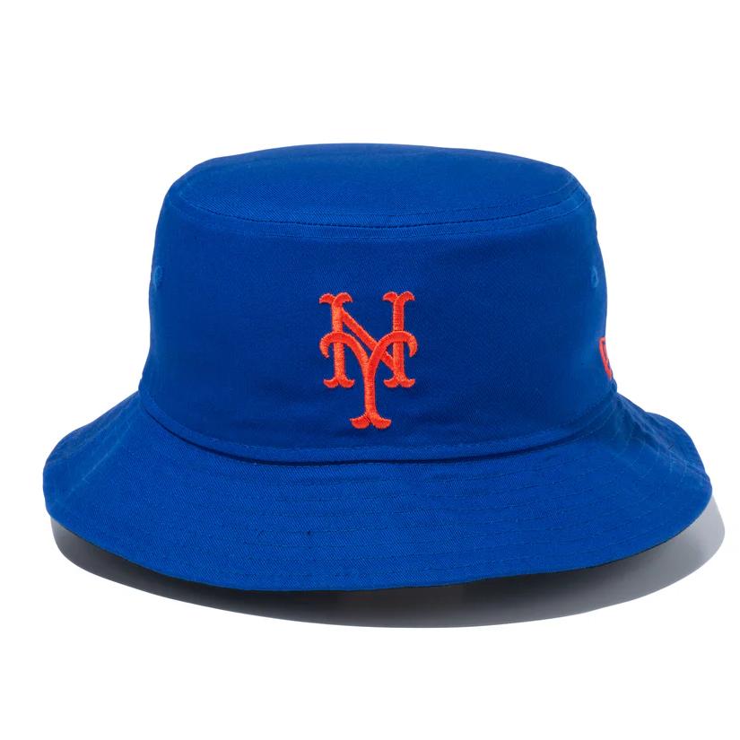 NEW ERA ニューエラ YORK METS MLB REVERSIBLE BUCKET-01 HAT BLACK × L.ROYAL ...