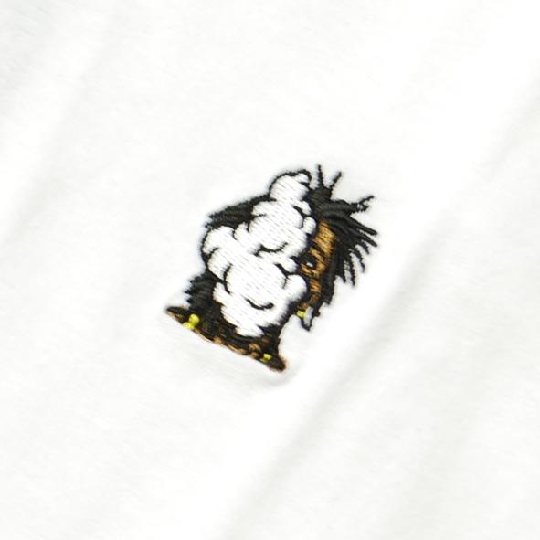 【SALE/セール】ラップ アタック RAP ATTACK SMOKING W.K EMBROIDERY L/S Tシャツ WHITE / ホワイト 長袖 : POSSIBILITY - 通販 ...